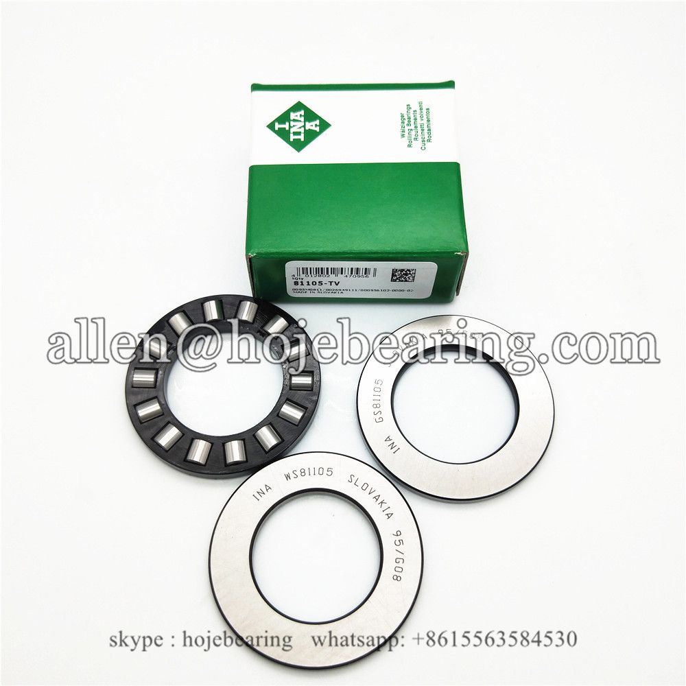 25x42x11mm GS+WS+K 81105-TV INA Cylindrical Thrust Roller Bearing - Buy ...